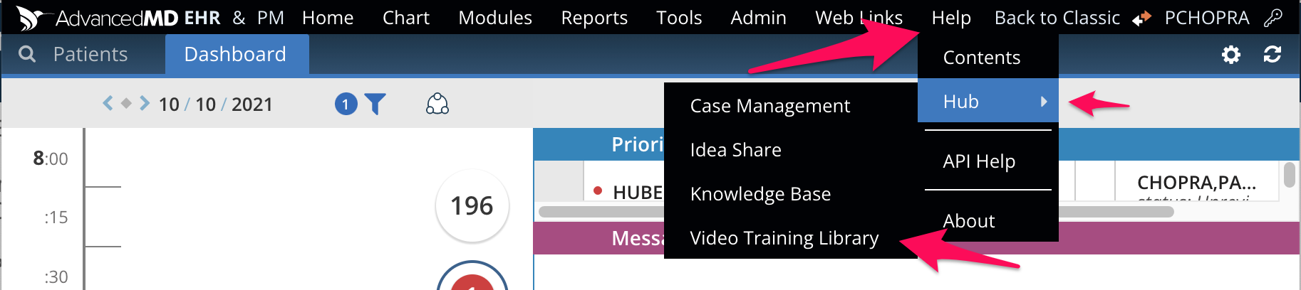 Problem lists in AdvancedMD EHR - Knowledgebase