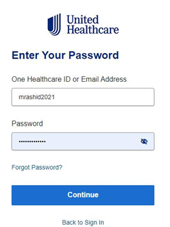 UHC - Eligibility & Benefits Check