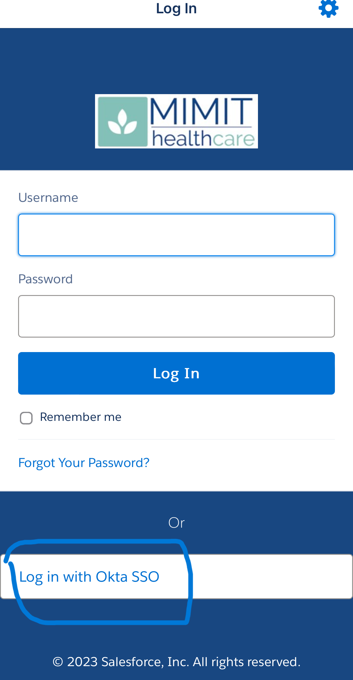 How to Login to myTrailhead / Salesforce Mobile app with Okta SSO